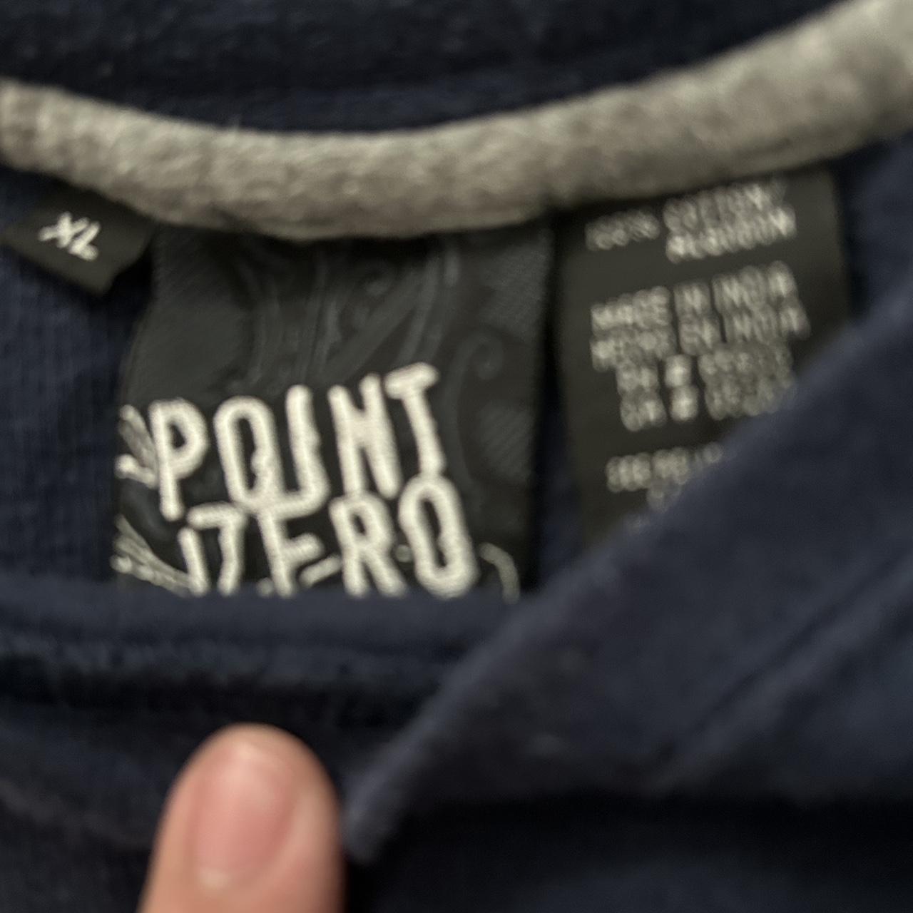 point zero long sleeve size XL but fits like a S /... - Depop