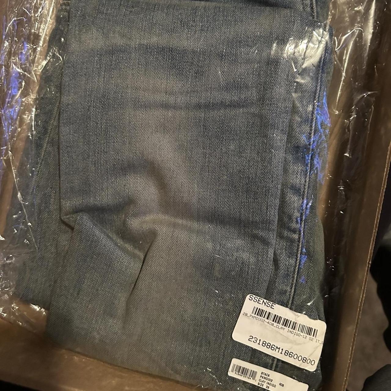 AMIRI indigo Stack Jeans - Depop