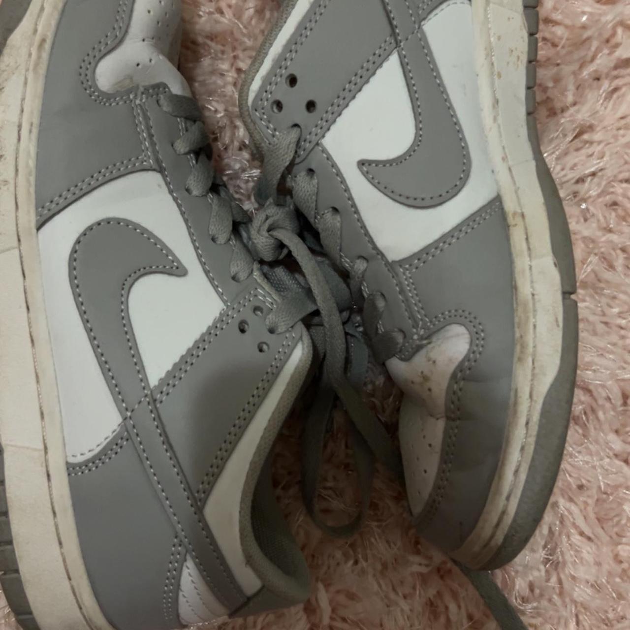 Grey dunks woman’s 7 - Depop