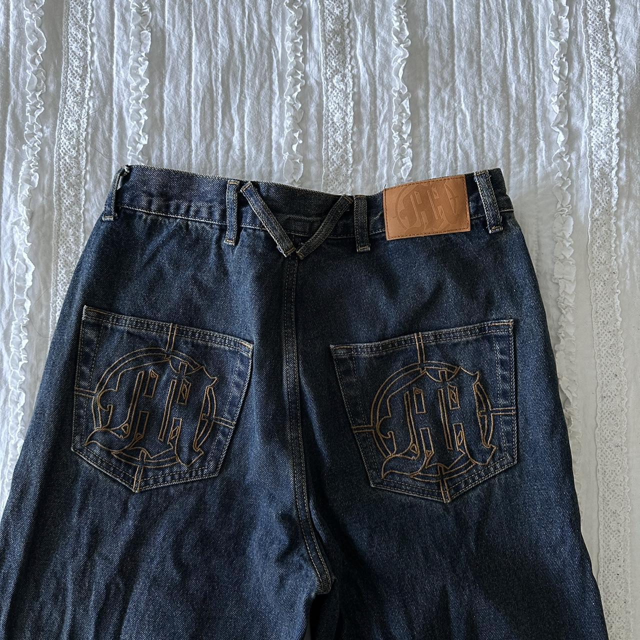 Menace Jeans size 30 dark wash excellent... - Depop