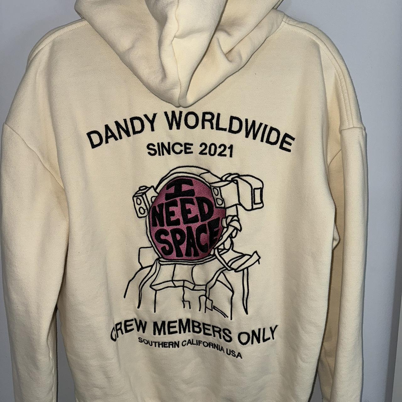 Women’s Pastel yellow Dandy hoodie, worn twice, size s - Depop