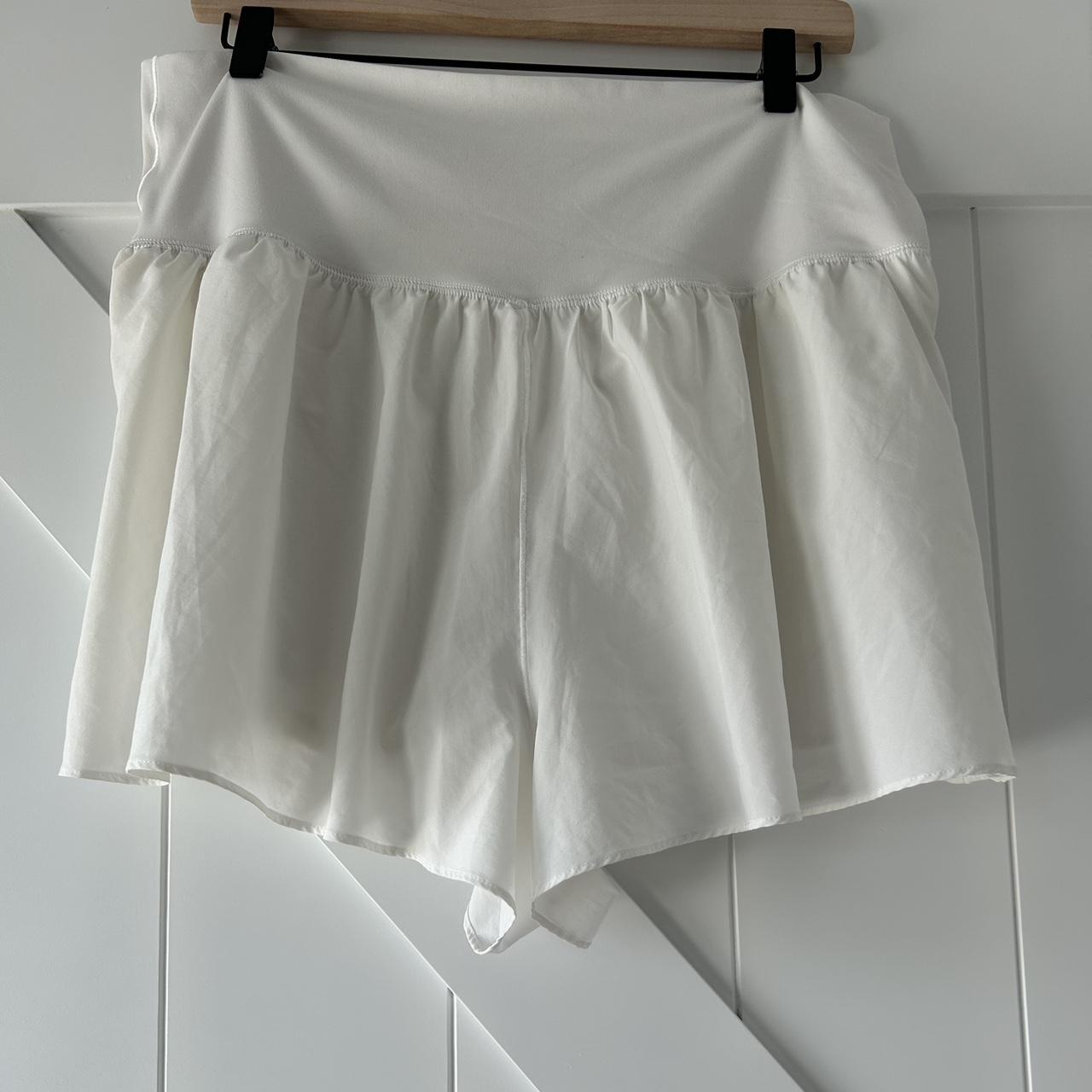 OFFLINE by aerie real me crossover flowy white short... - Depop