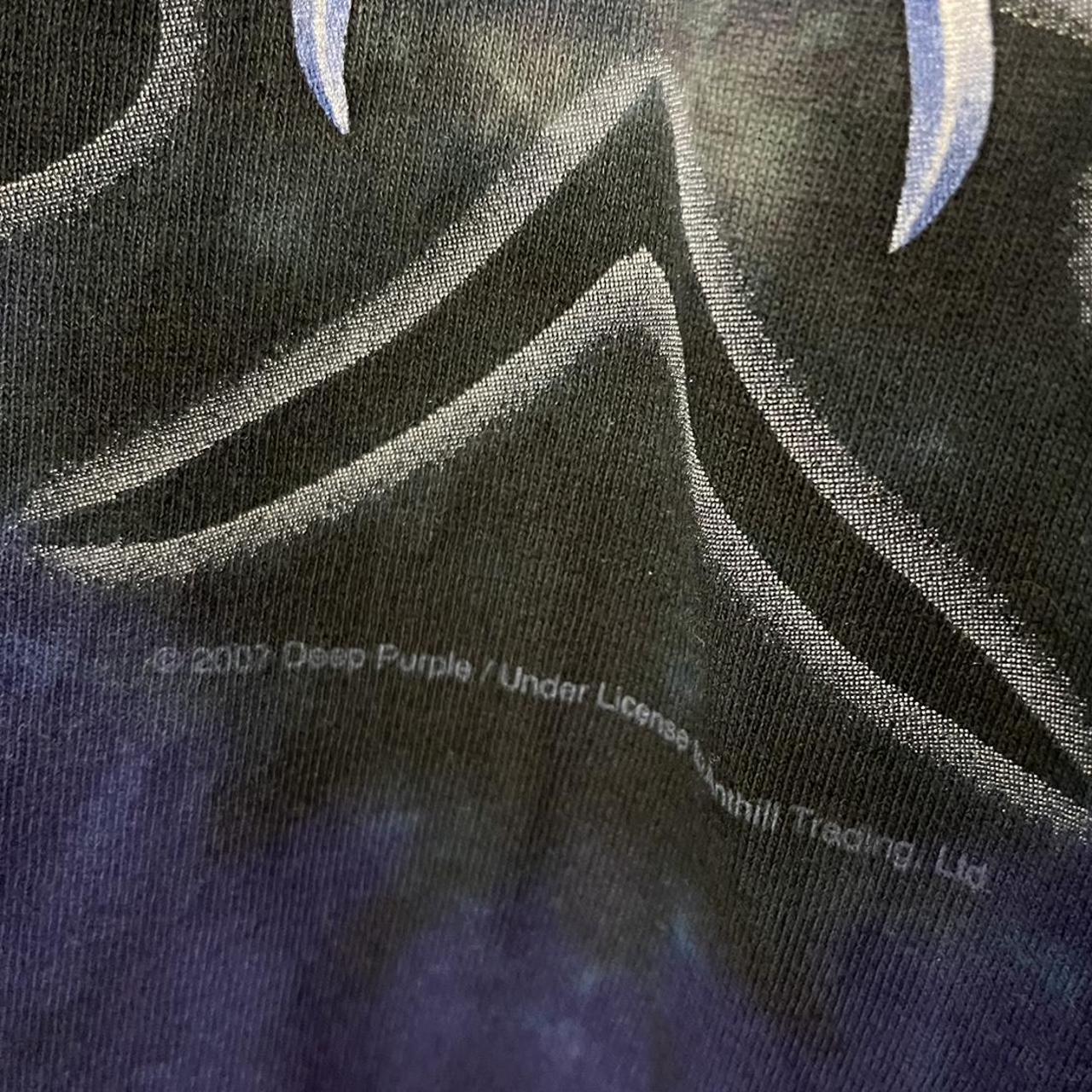 Liquid Blue Deep Purple Tie Dye t shirt Size... - Depop