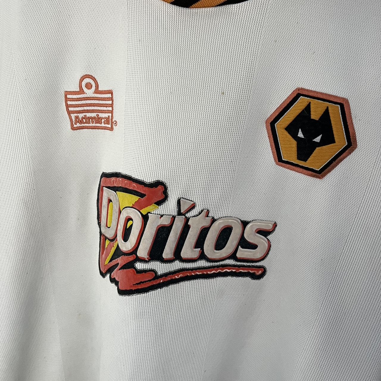 Wolverhampton Wanderers Doritos away Kit 2002 In... - Depop