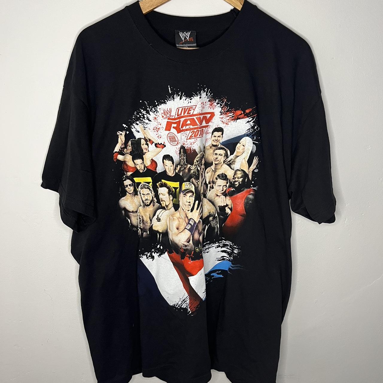 WWE WWF Raw Live shirt From the French tour... - Depop