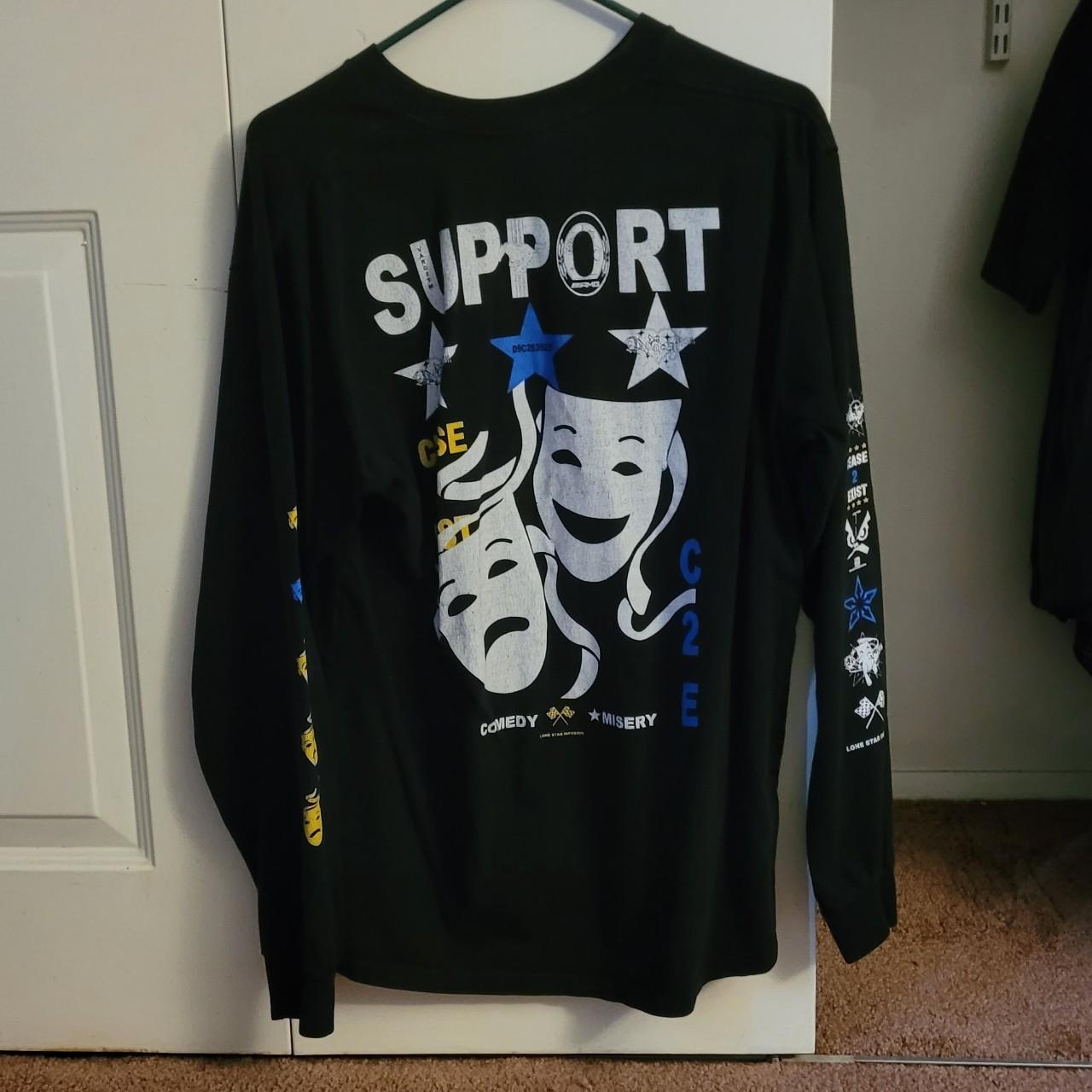 bladee drain gang 2022 merch black long sleeve t... | Depop