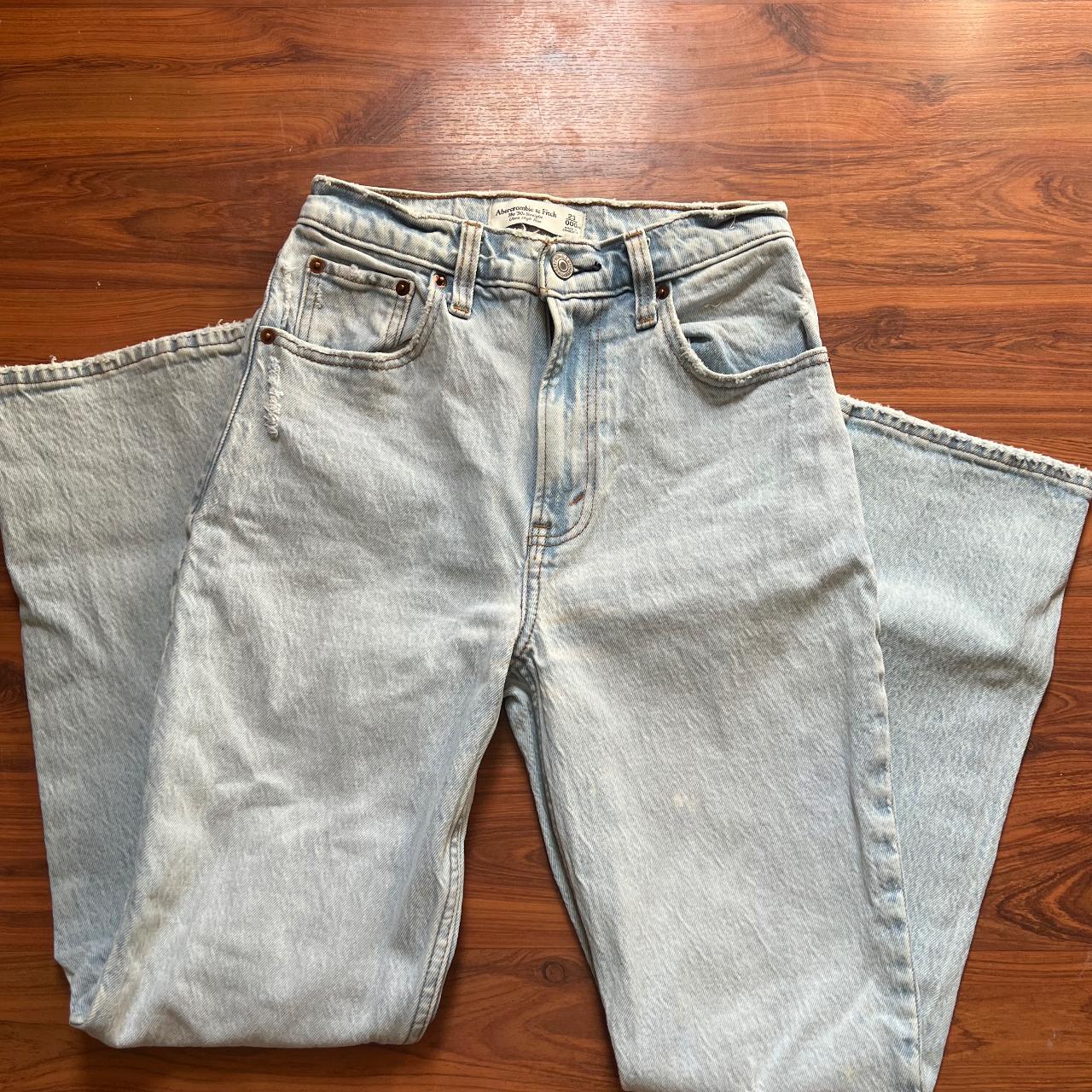 Abercrombie & Fitch - 90s Straight Jeans - Worn Once - Depop