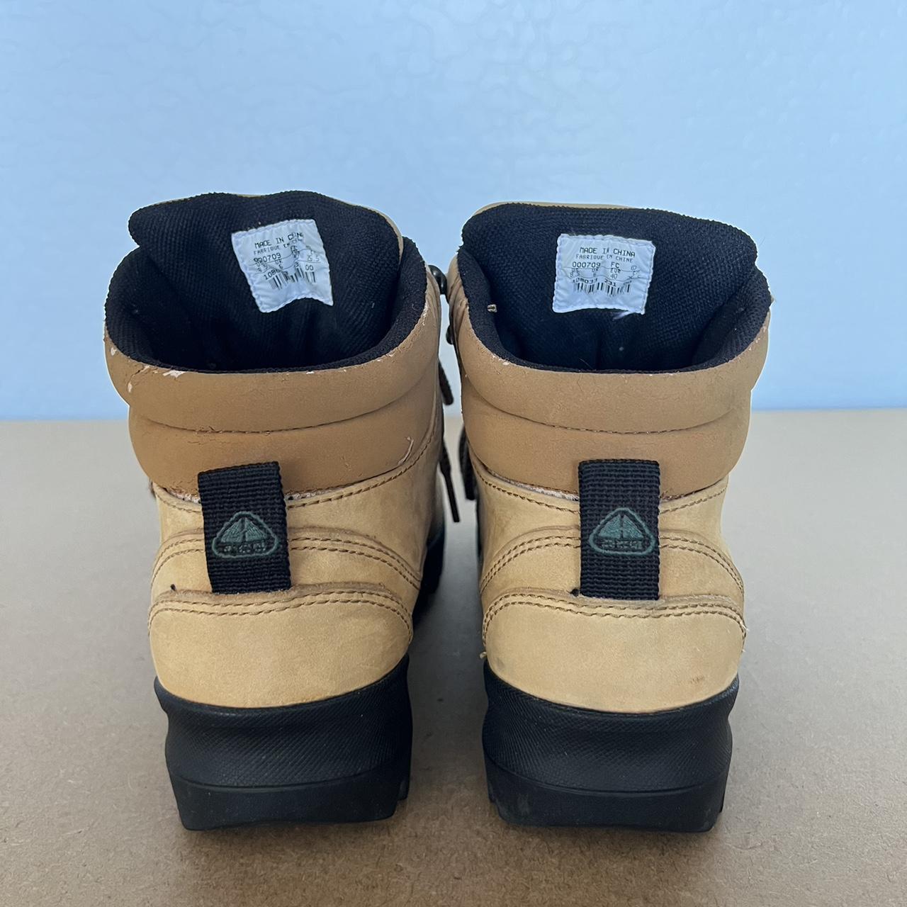 Nike acg timberland boots size 8.5 in women’s runs... - Depop