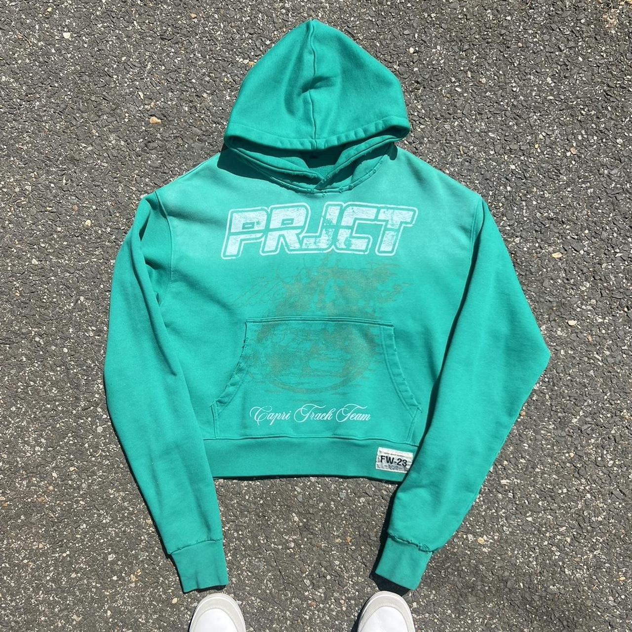 @ProjectCapri Hoodie True to size Worn... - Depop