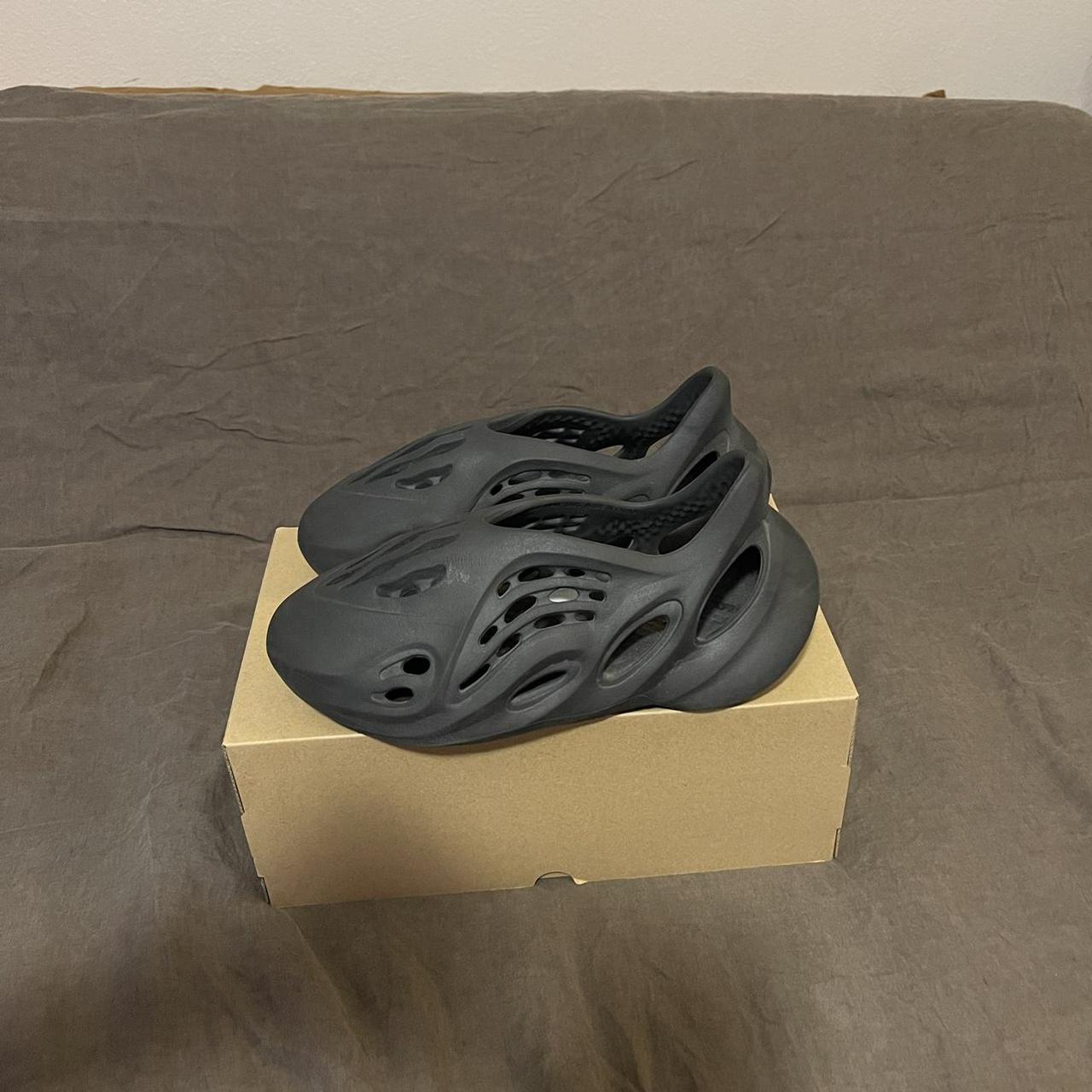 YZY Foam Rnr Onyx Size 10 #foamrunner #yeezy #adidas... - Depop