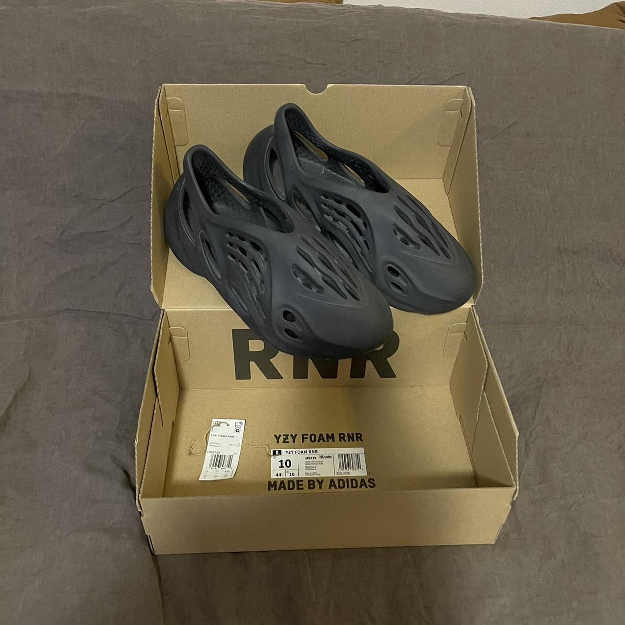 YZY Foam Rnr Onyx Size 10 #foamrunner #yeezy #adidas... - Depop