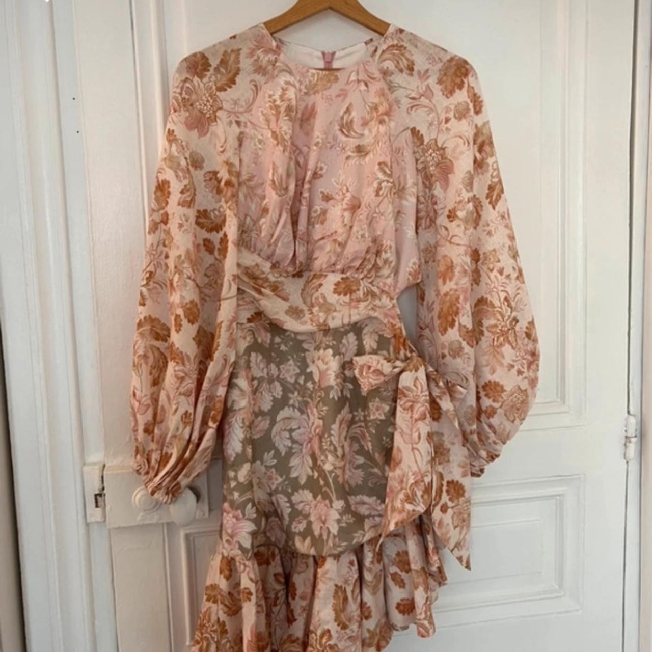 Charming Zimmerman Linen Wrap Dress Zimmerman linen... - Depop