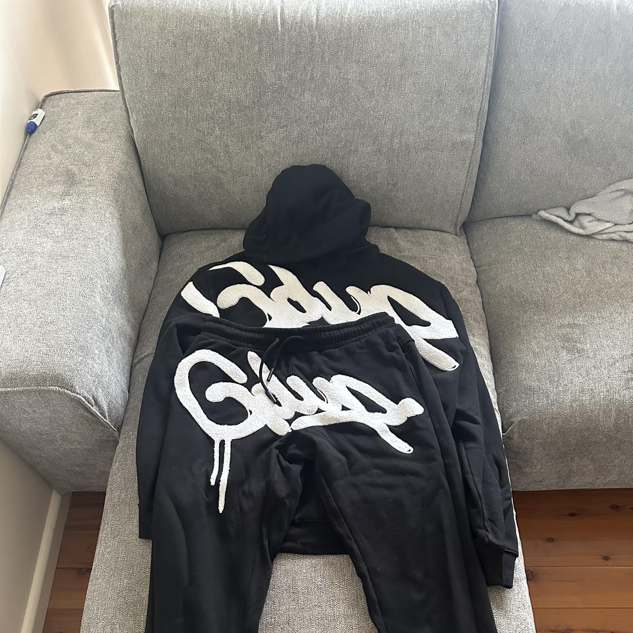 Geed up tracksuit set Hoodie 2xl Pants large Good... - Depop