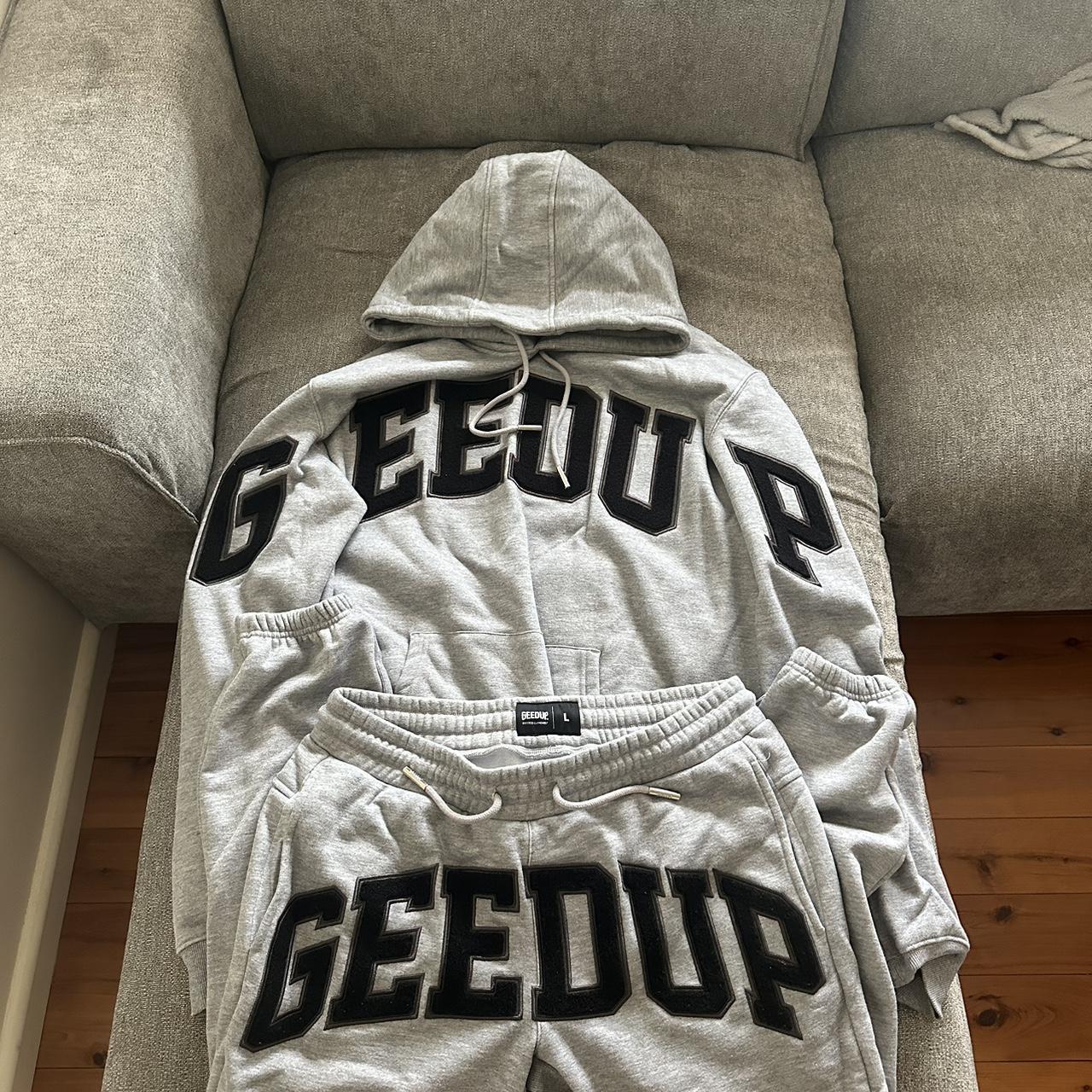 Geed up tracksuit set Hoodie 2xl Pants... - Depop