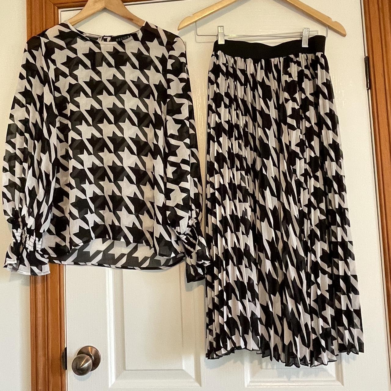 Decjuba Matching black and white set size small /10... | Depop