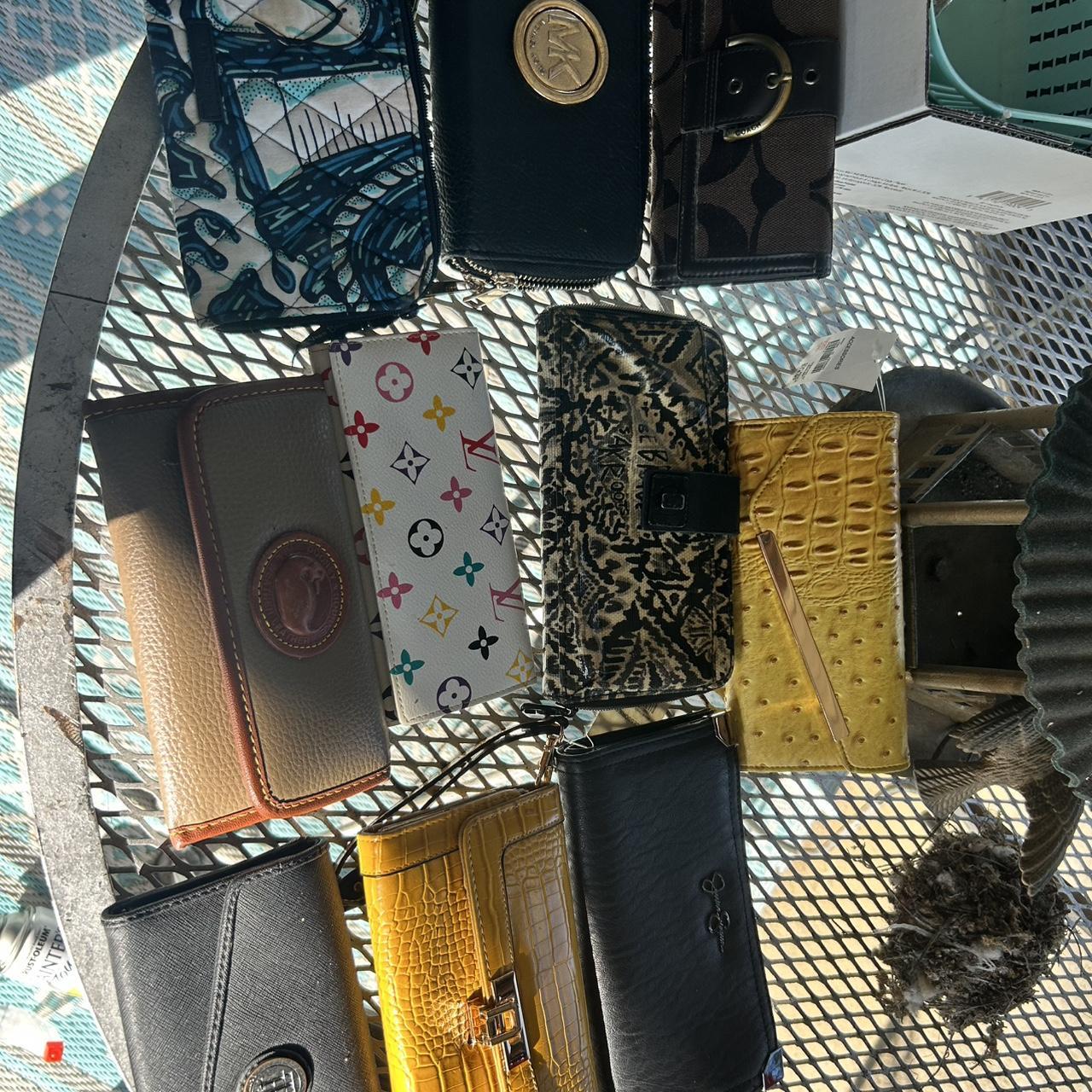 Multi-coloured wallets and purses bundle - 11 pieces... | Depop