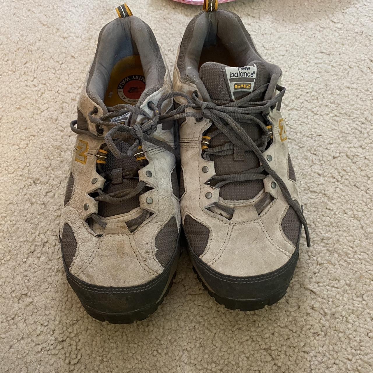 brand new worn once new balance 642 4E - Depop