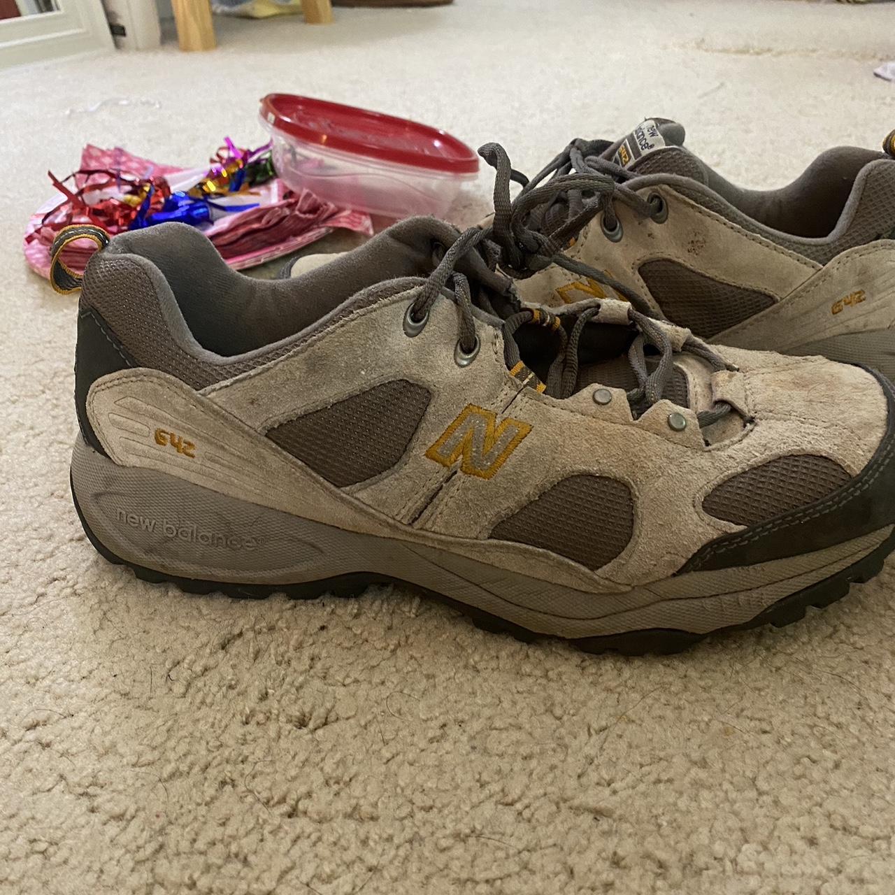brand new worn once new balance 642 4E - Depop
