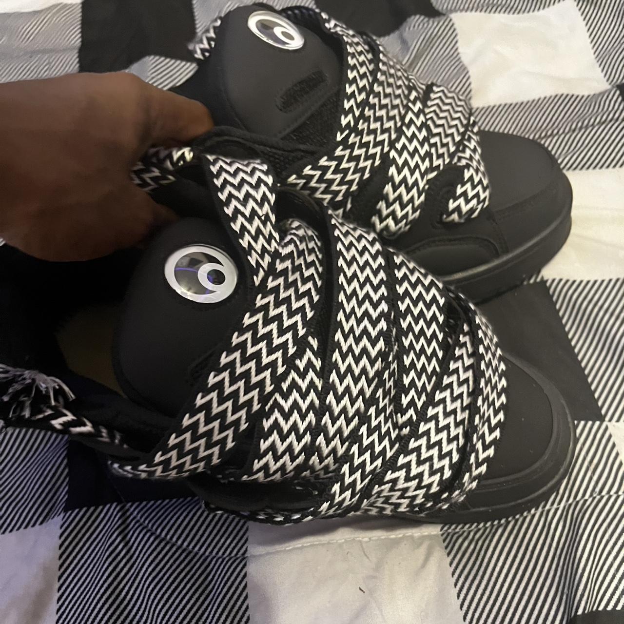 Osiris with Lanvin Laces , Worn for pictures twice... - Depop