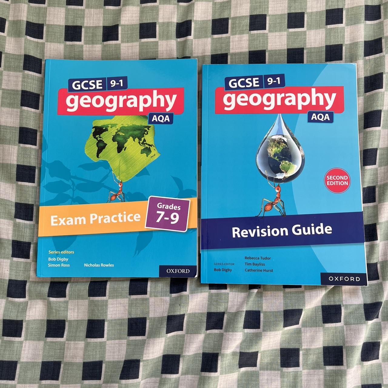 Gcse aqa geography revision guide snd exam practice... - Depop