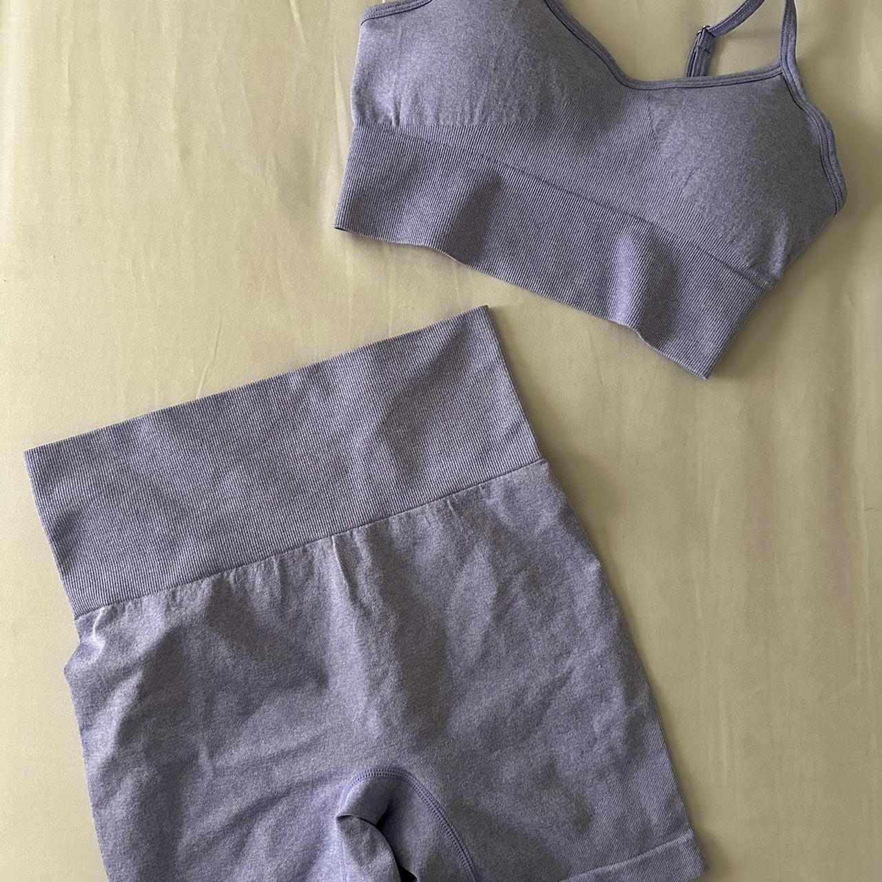 SUPAA cute lilac workout set 💜!! COMES WITH WORK OUT... - Depop