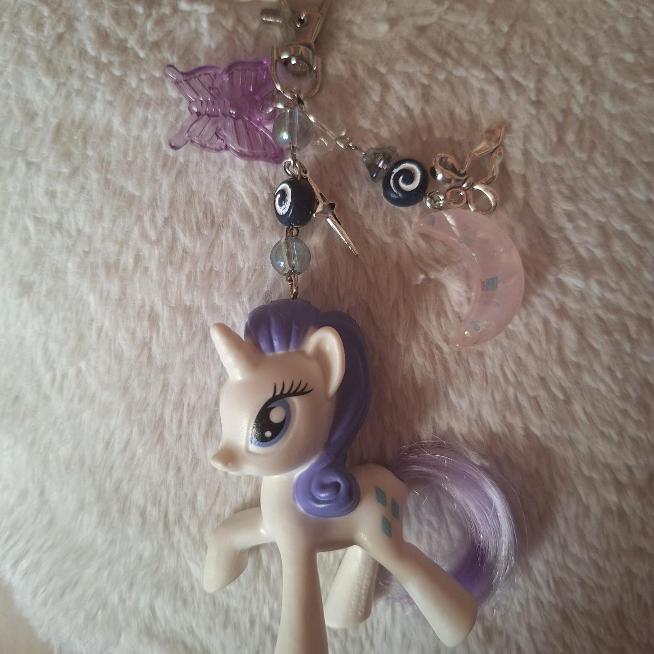 My little pony keychain! Rarity keychain ๛ ๋ ׅ ˖ ꕮ... - Depop