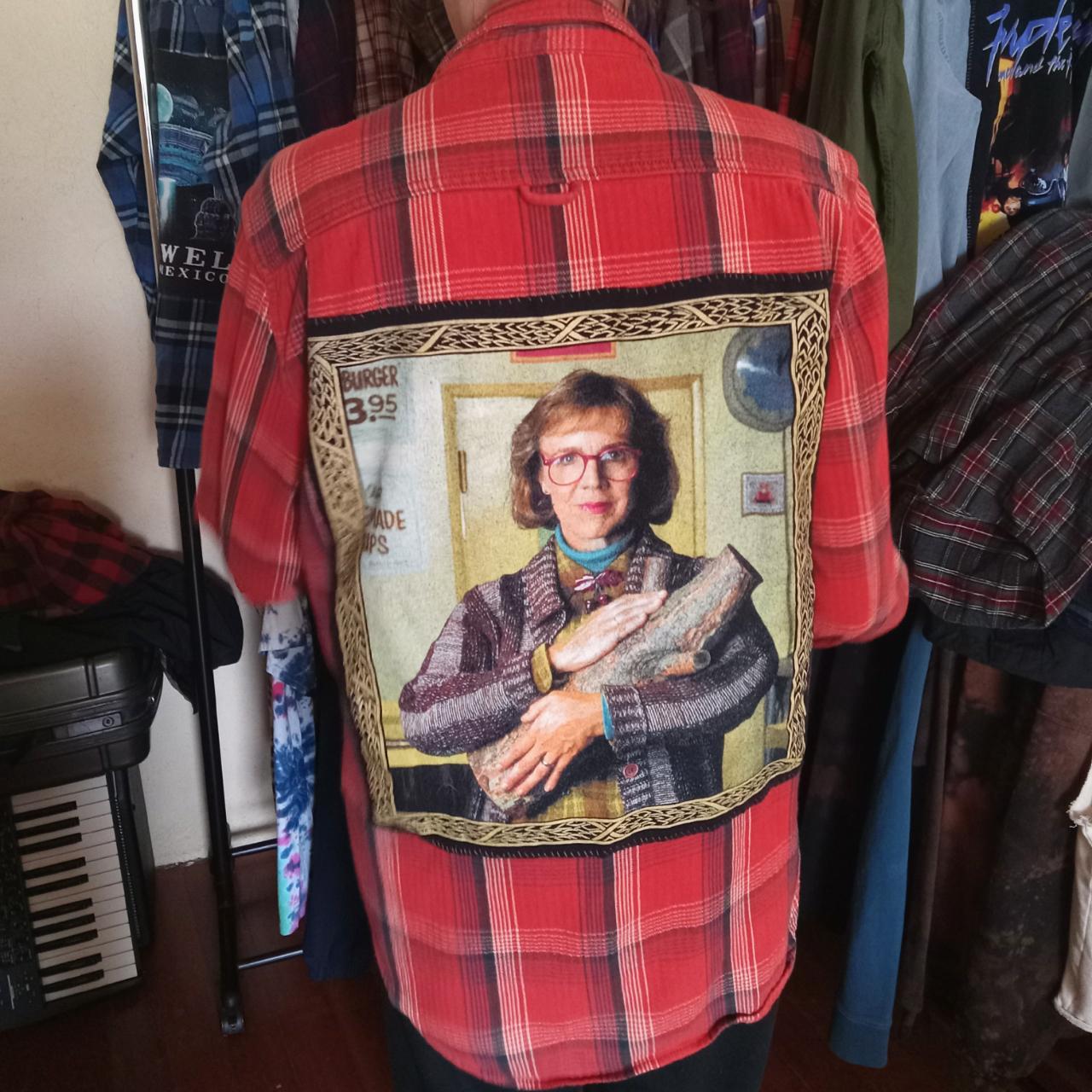 Log Lady Flannel Medium CPO Provisions 22 width 29... | Depop