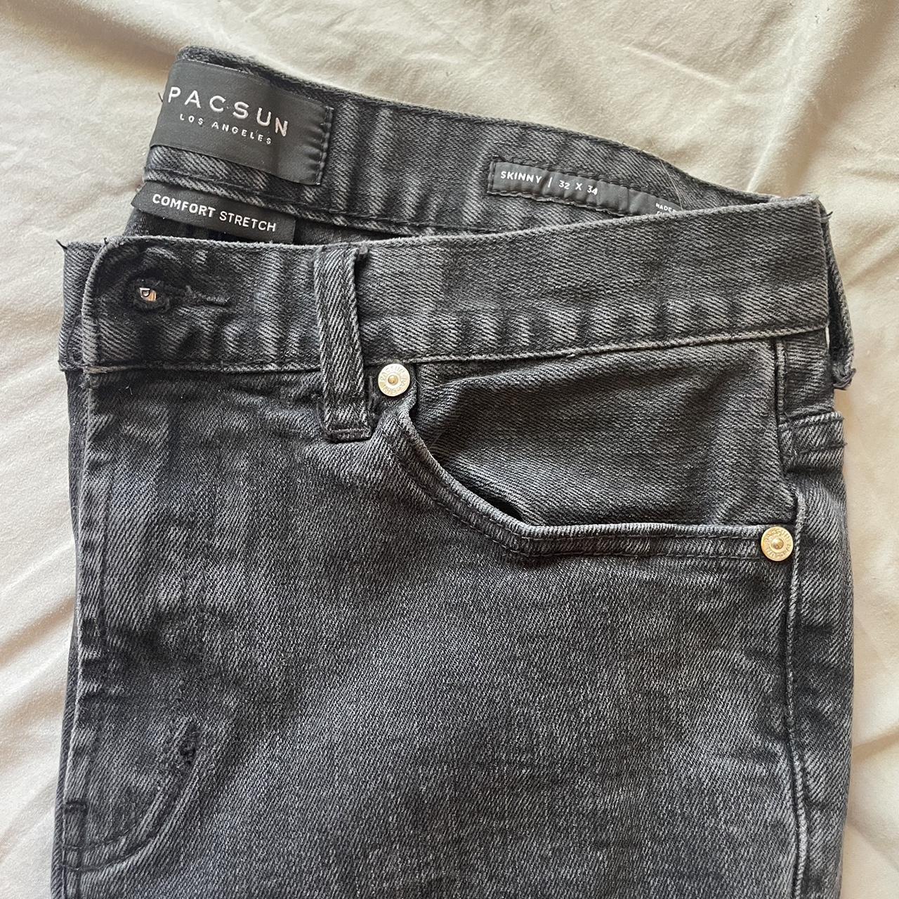 Pacsun black denim jeans ———————————————— #denim... - Depop