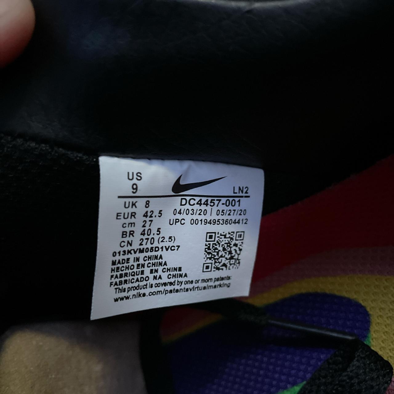 1of1 cpfm Air Forces black color way Size 9 Will... - Depop