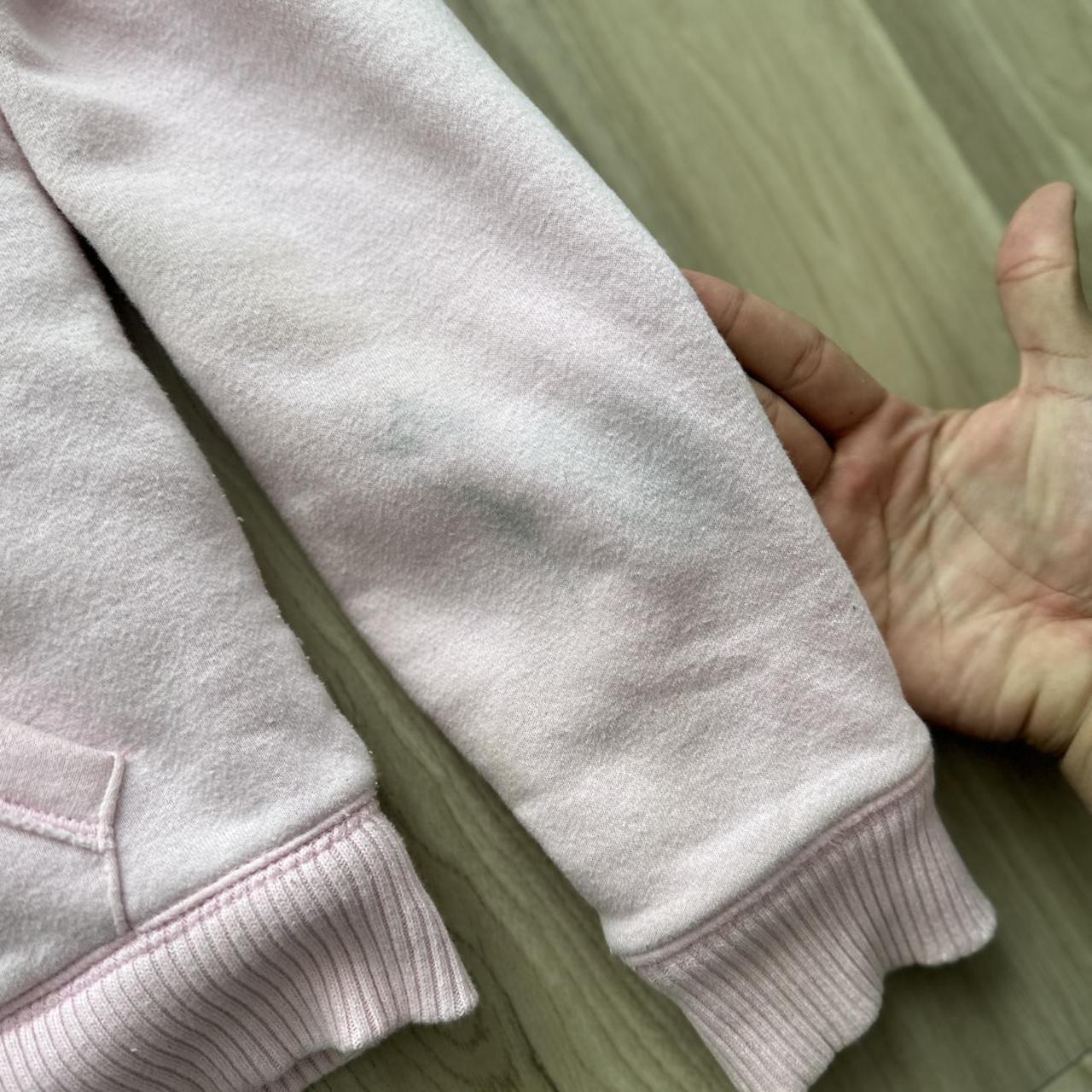 Vintage Aeropostale Pink Fur Lined Zip Up Hoodie... | Depop