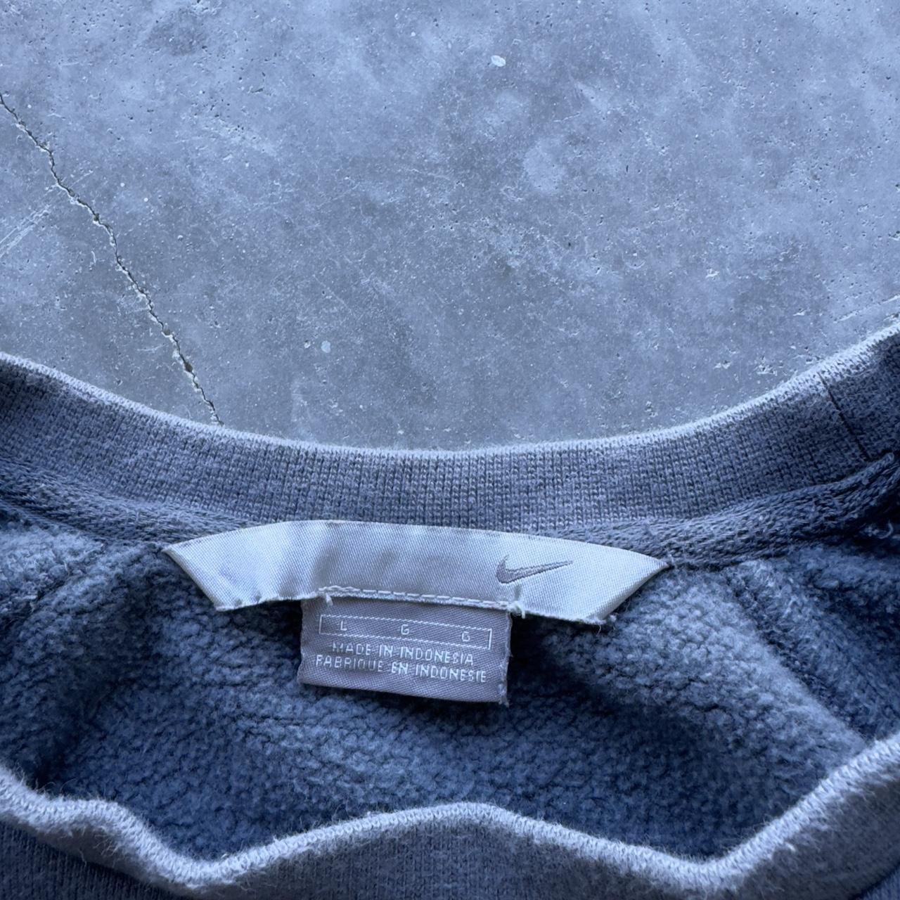 Vintage Y2K Nike Orange Swoosh Mens Large Pullover... | Depop