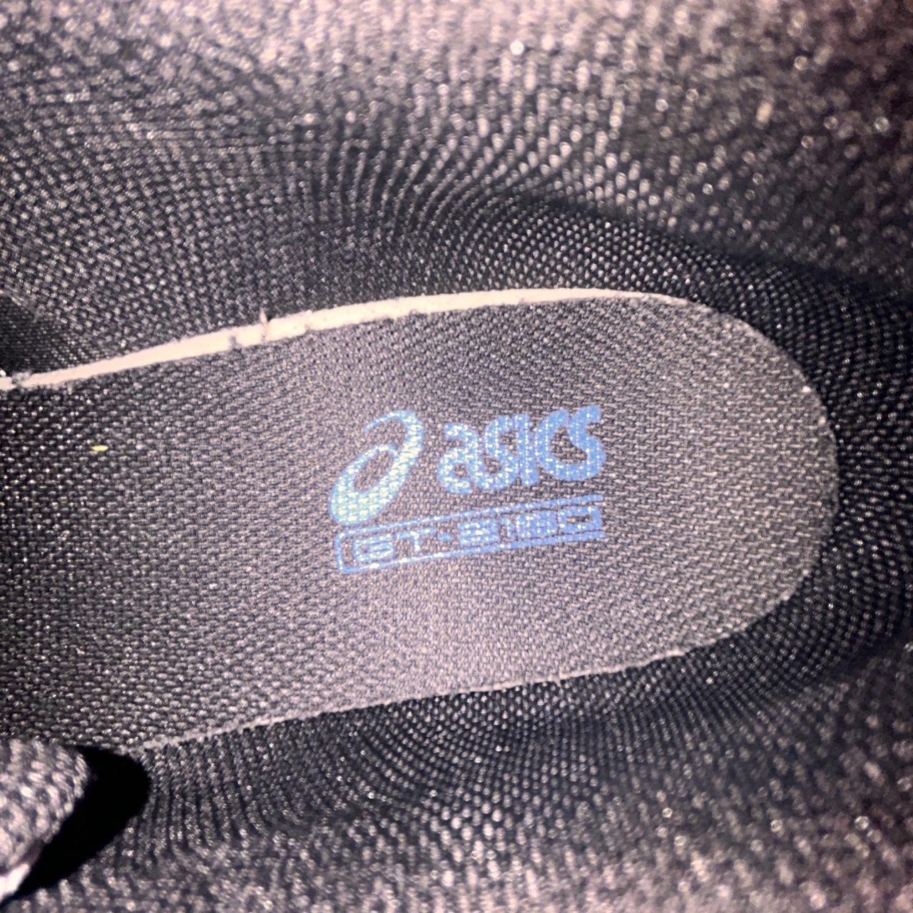 Black and silver asic gels - Depop