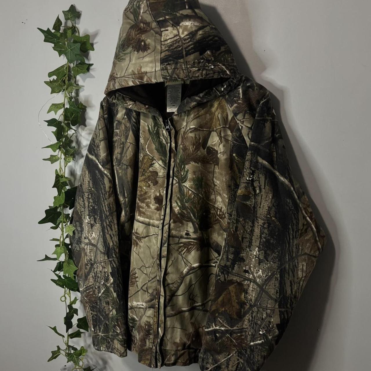 Vintage Realtree camo jacket Size large Slight... | Depop