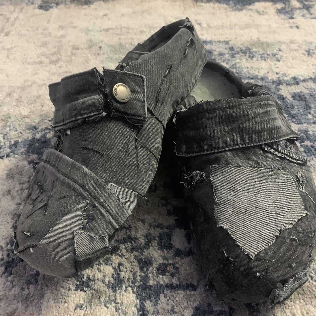 custom denim clogs - Depop