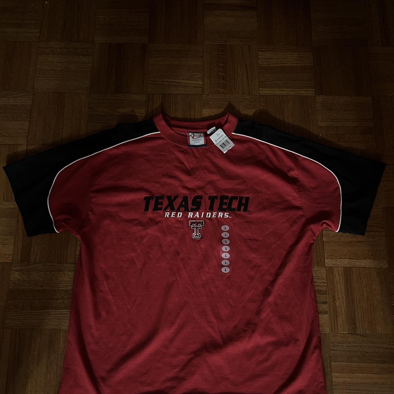 Texas Tech red and black shirt - perfect for the... | Depop