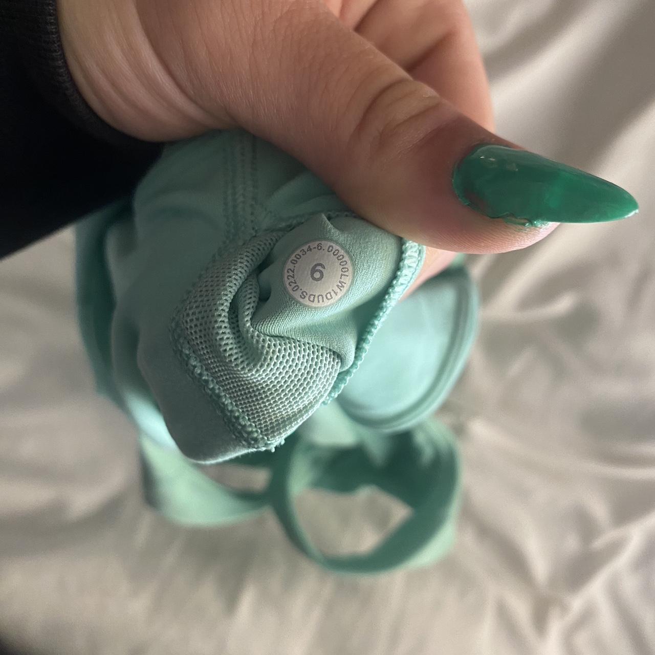 mint green lululemon align tank! worn one, perfect... - Depop