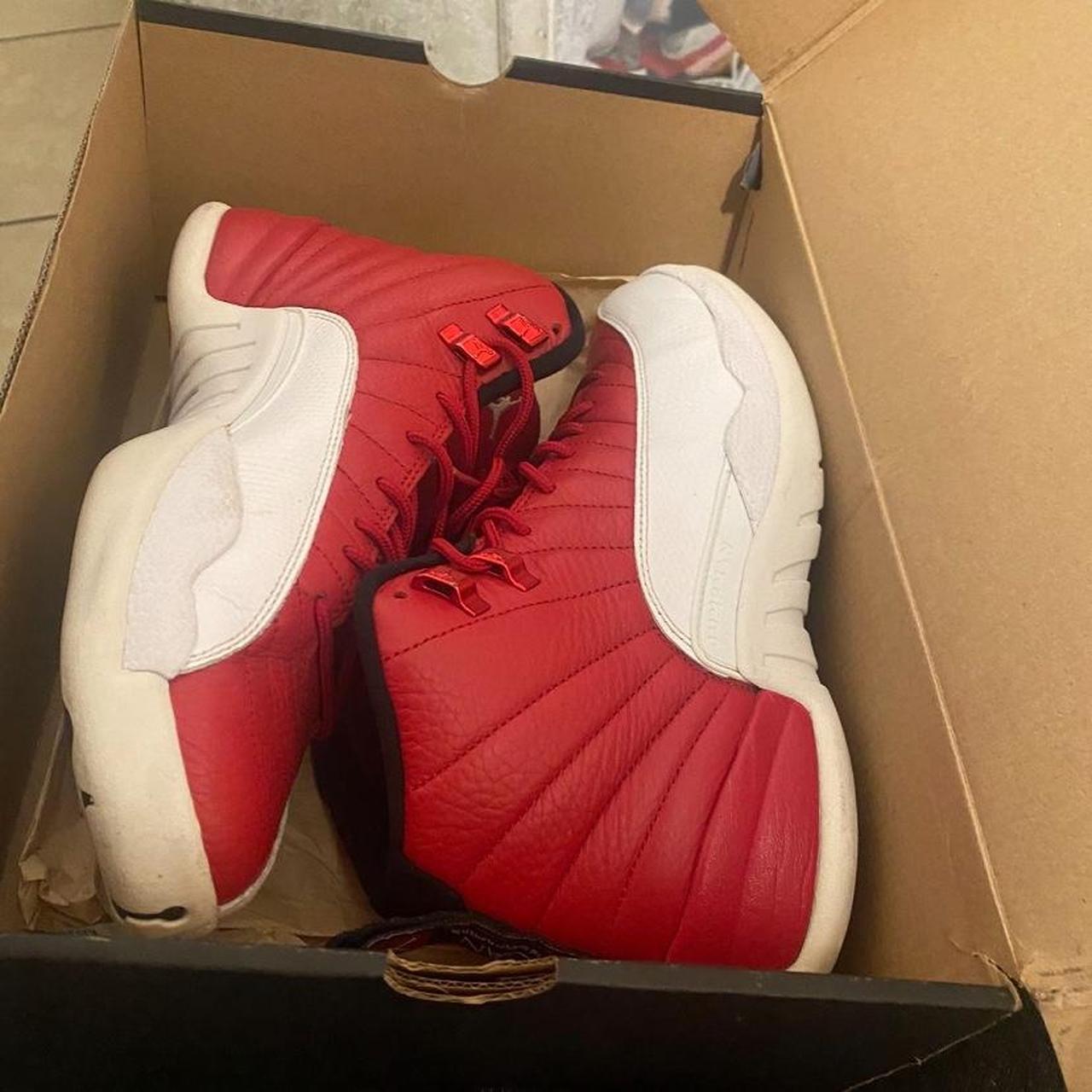Jordan gym red 12’s Size 9 Please send offers - Depop