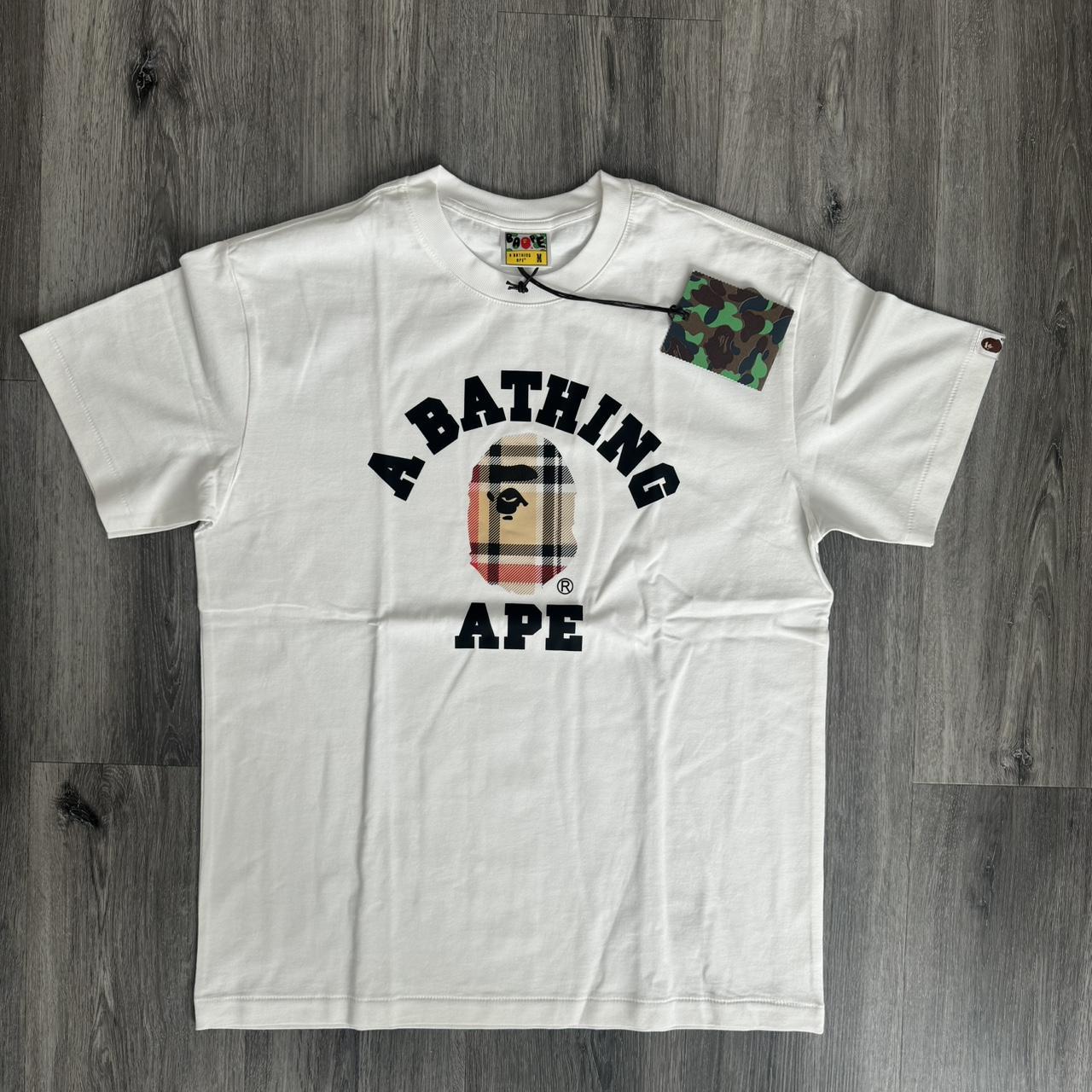 bathing ape tee brand new with tags sizes: M fits... - Depop