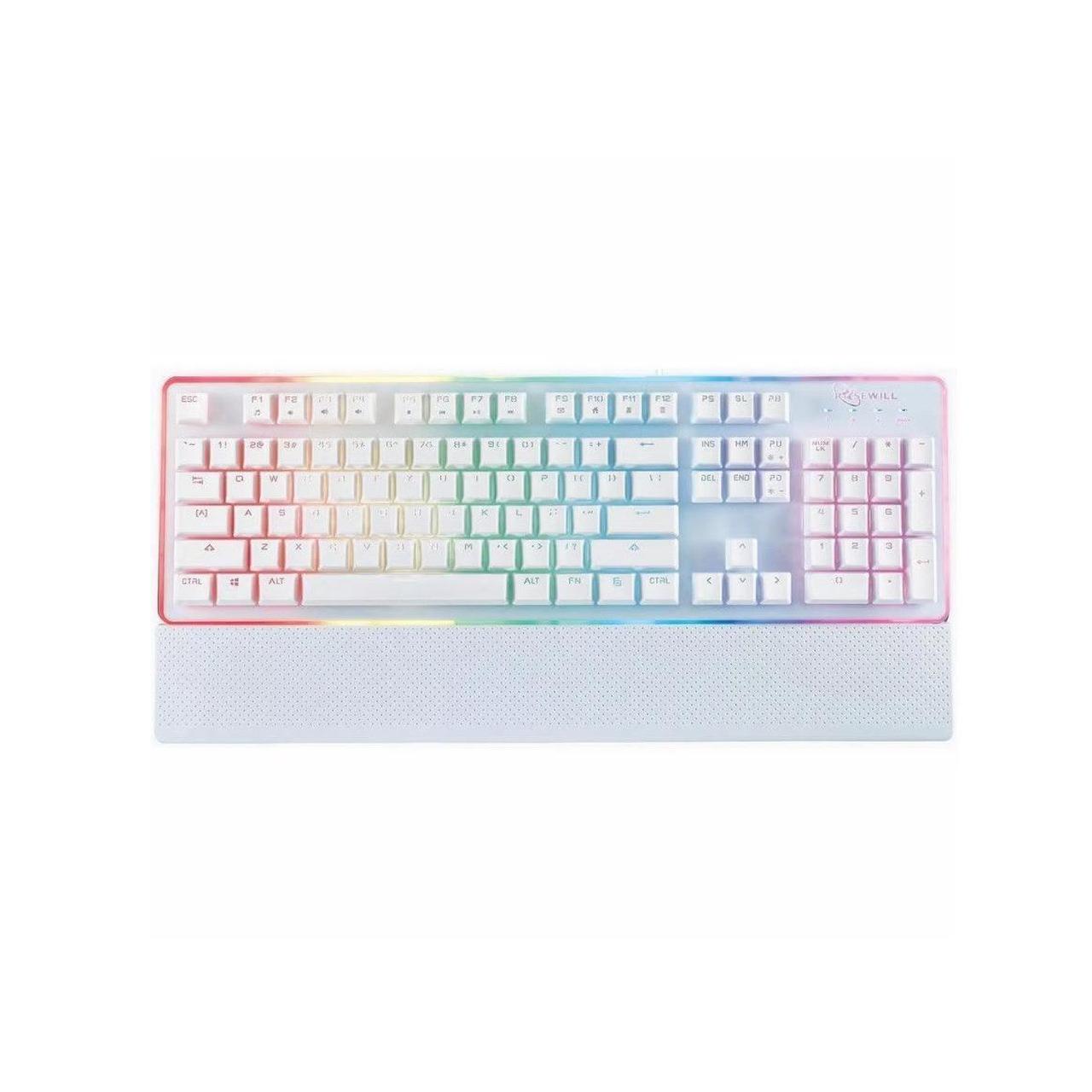 Rosewill NEON K51W Gaming Keyboard White Backlit... | Depop
