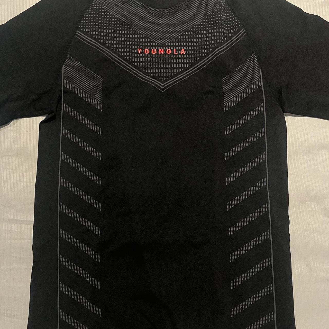 Young la superhero compression shirt Both size... | Depop