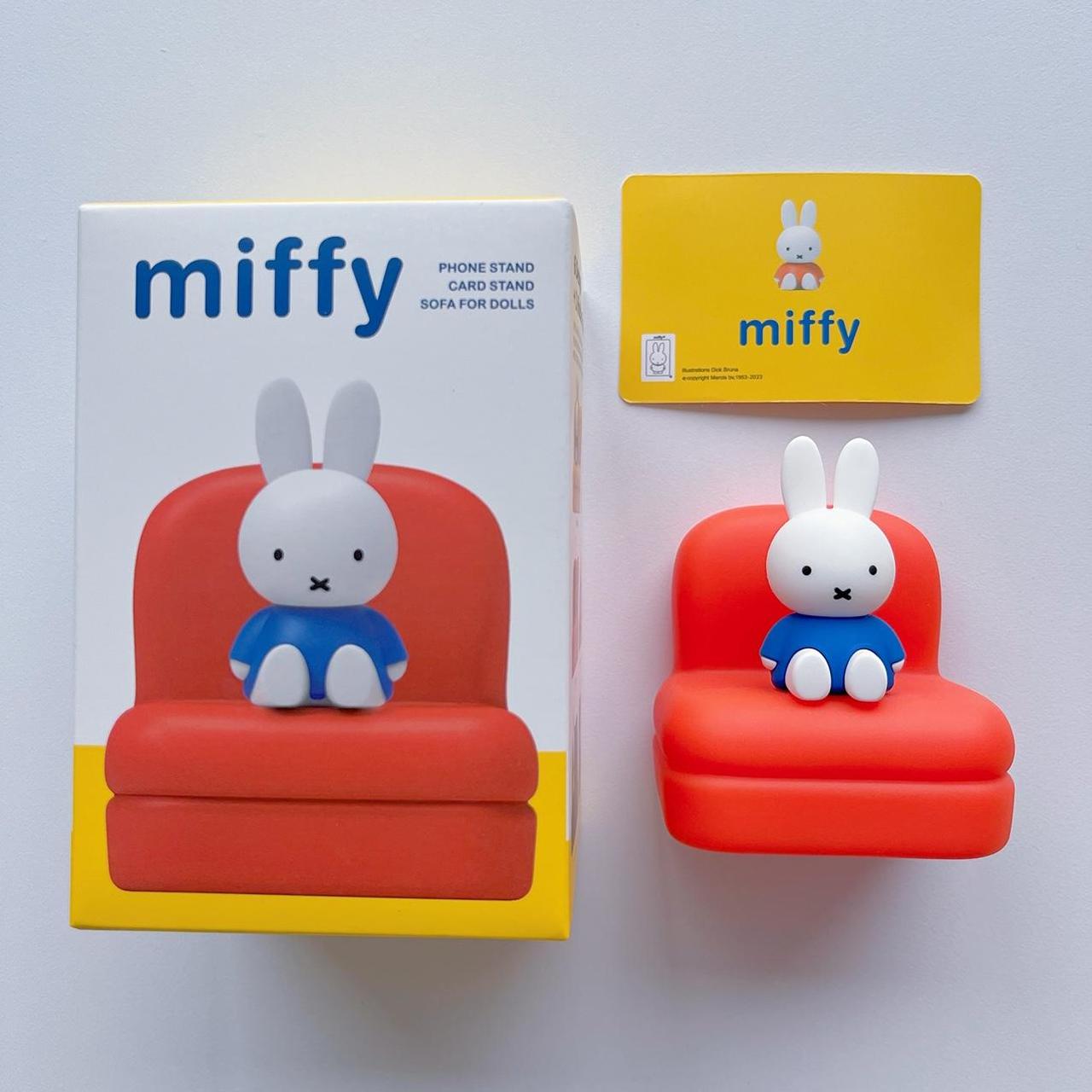 Miffy Sitting On Sofa Phone Holder Stand Size: 6cm... - Depop