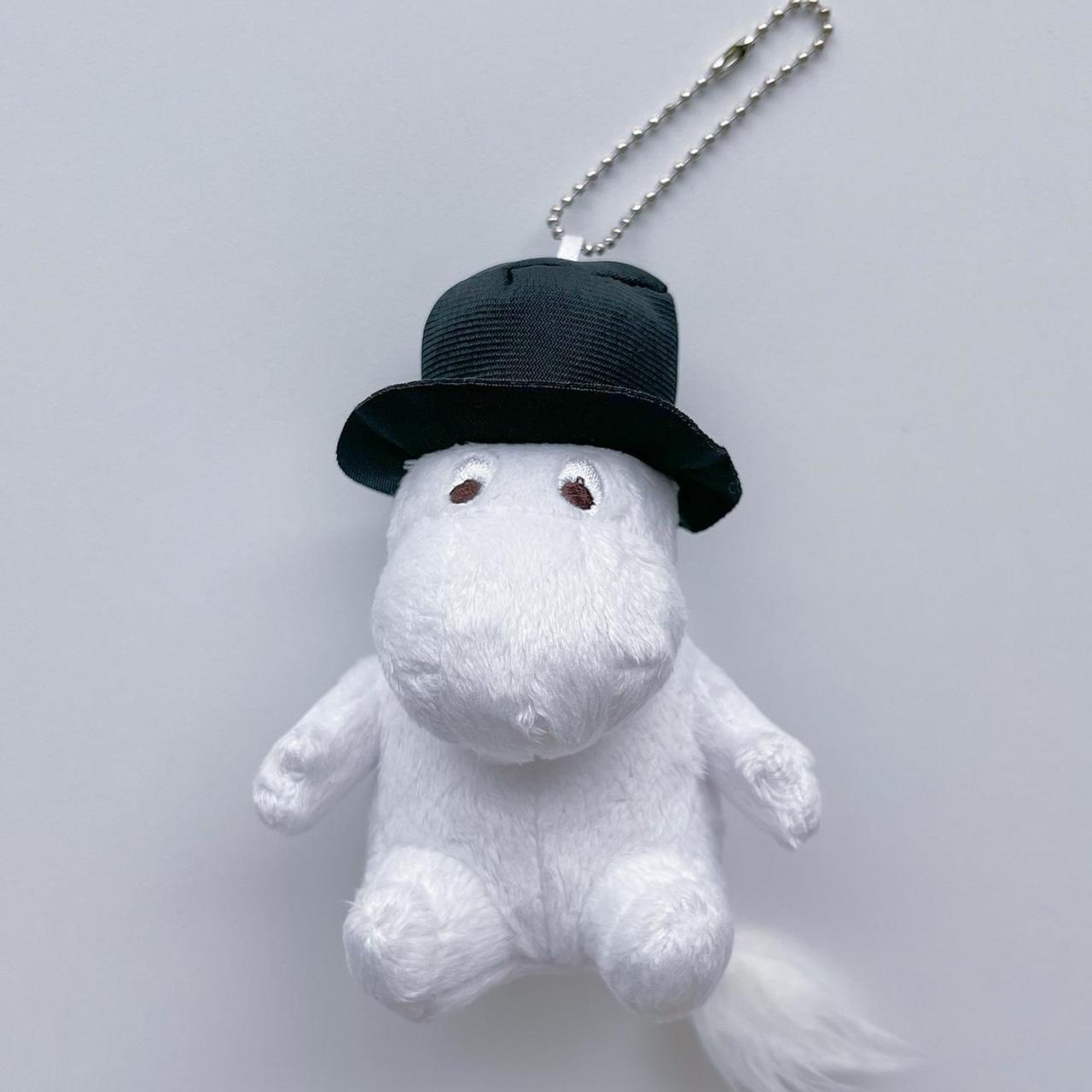 Moomin Moominpapa Stuffed Toy Keychain Size: 12cm x... - Depop