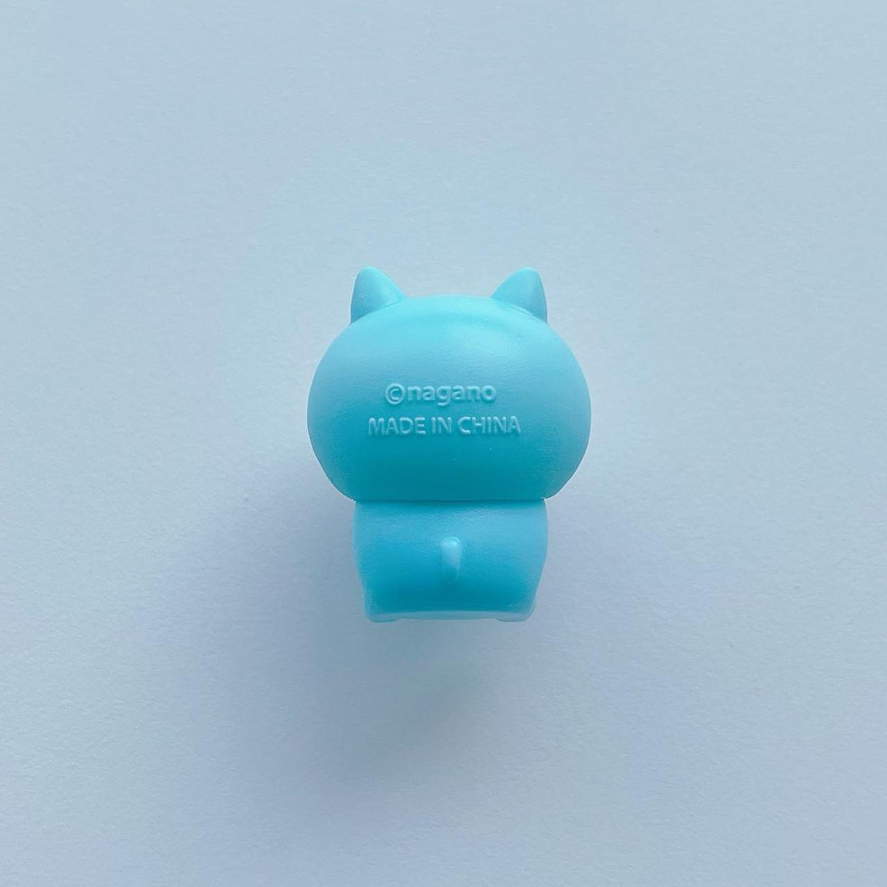 Chiikawa Hachiware Blue Gashapon Figure Size: 4.5cm... | Depop