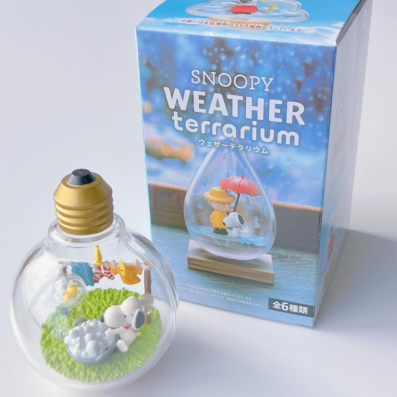 Snoopy Weather Terrarium Sunny Day Figure... - Depop