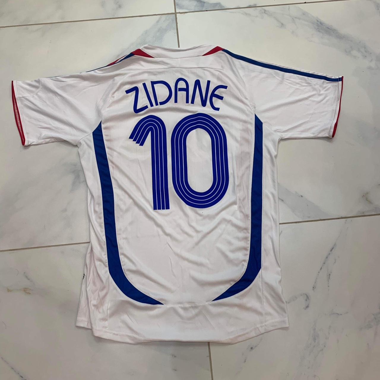 France Zidane Shirt Ship same day! Delivery in 1-2... - Depop