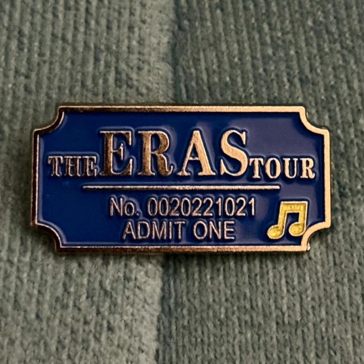 Brand new ERAS Tour Ticket Pin with metal... | Depop