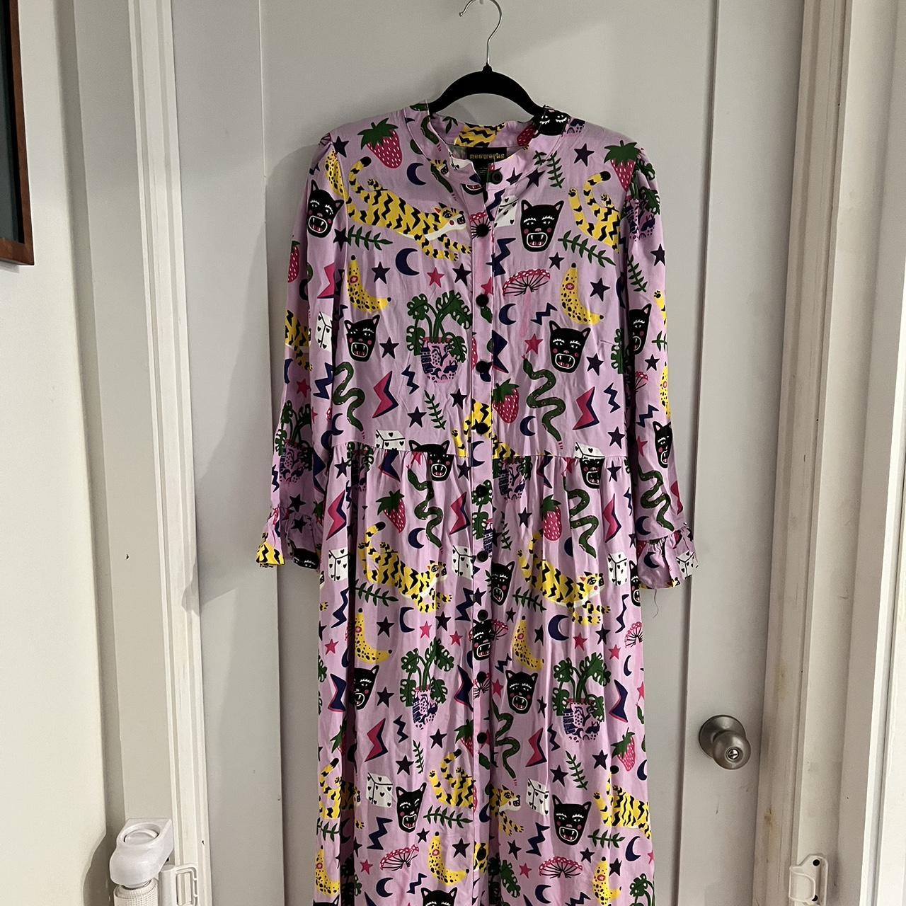 Nooworks Made In LA slow fashion Olive dress in... - Depop