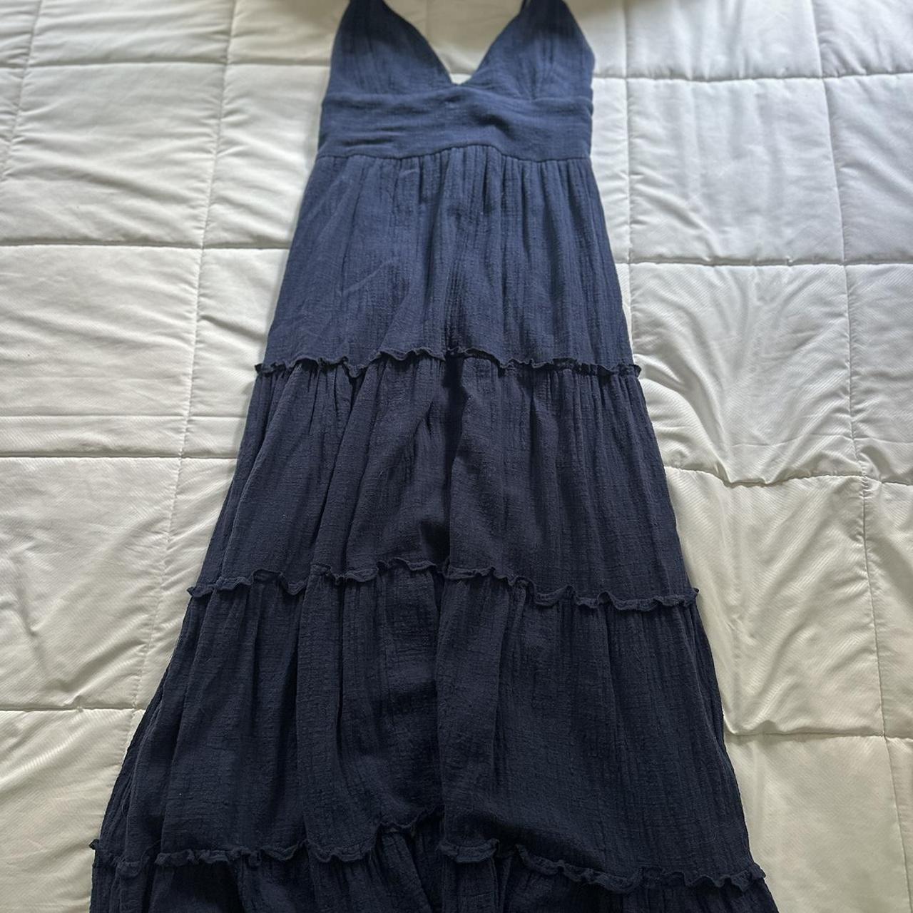 Beautiful long blue ALTRD STATE dress 💙 - Depop