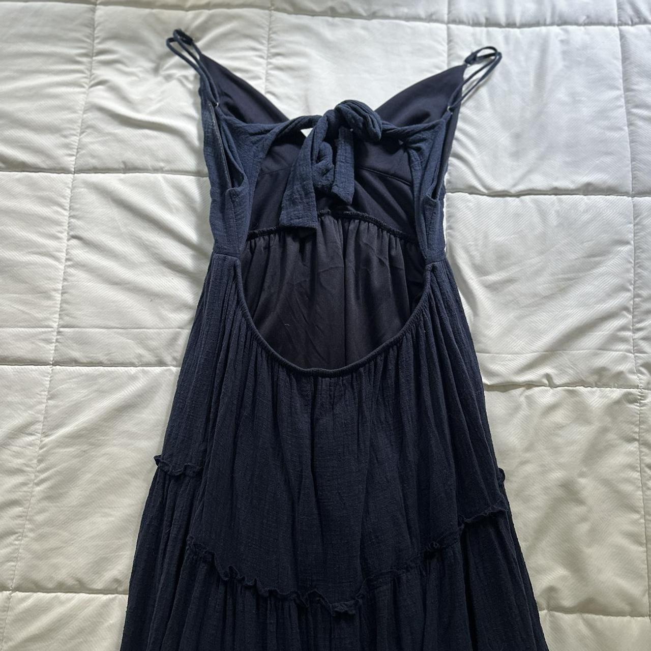 Beautiful long blue ALTRD STATE dress 💙 - Depop