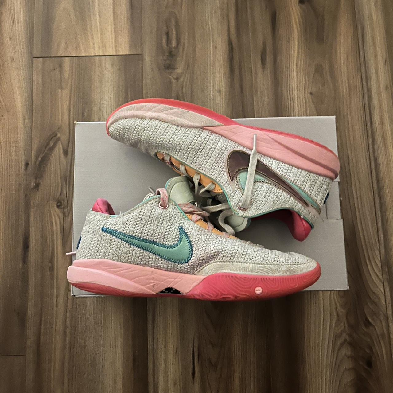 Lebron James 20 Time Machine -worn them for one season - Depop